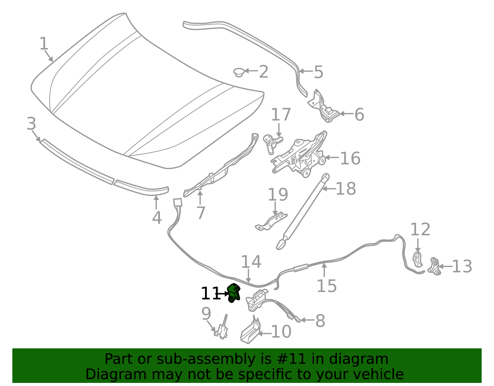 51237442677 - 2018-2023 BMW X2 Striker (51-23-7-442-677) | BMW of South ...