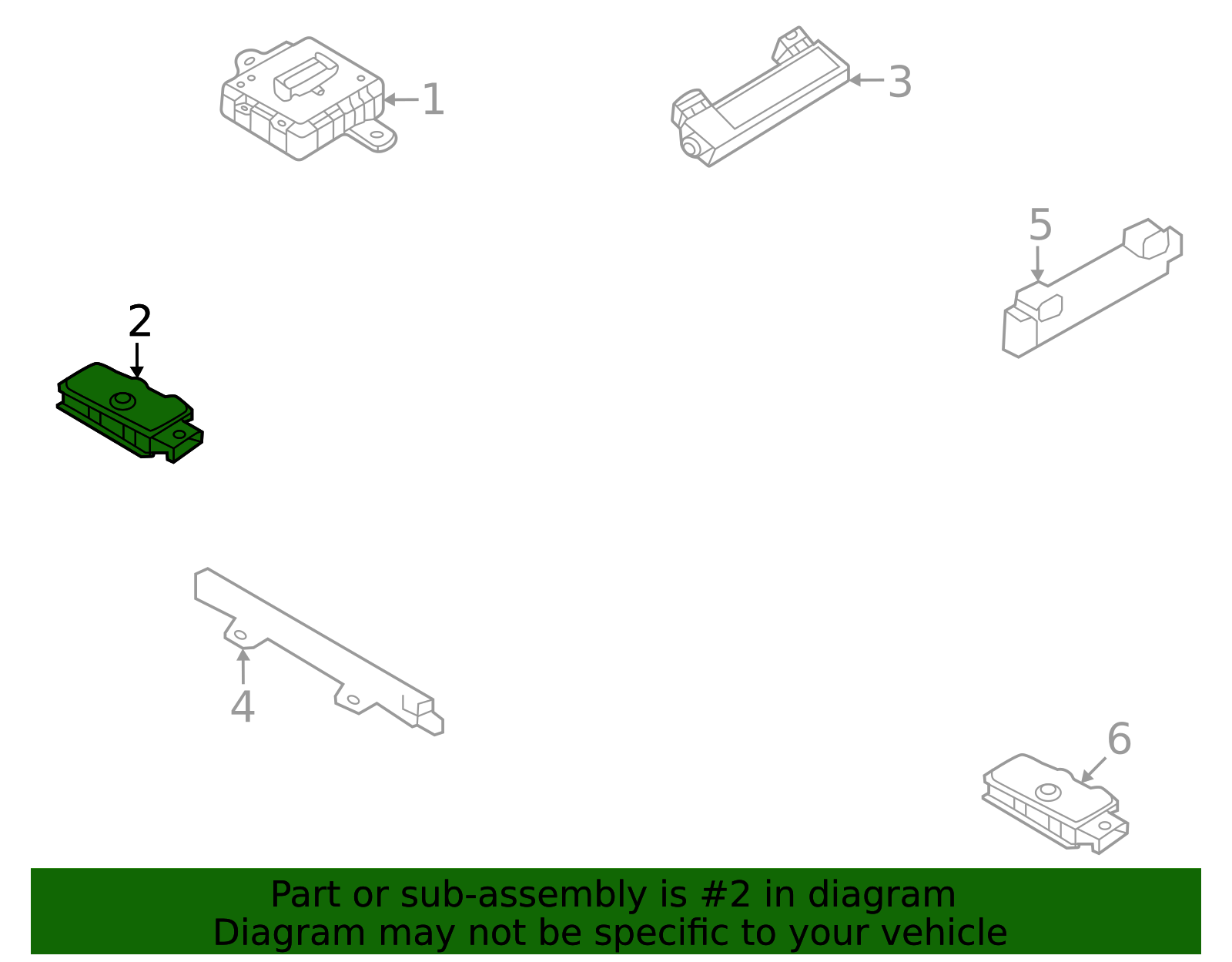 5WA-962-133-F - Antenna 2022-2025 Audi | Audi OEM Parts Guy