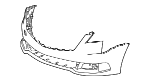 2018-2019 Cadillac XTS Front Upper Bumper Cover 84386641 GM ...