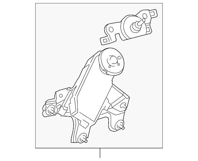 2014-2019 Toyota Highlander Wiper Motor 85130-0E080 | Toyota Parts Center