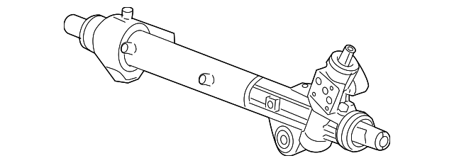 2007-2017 GM Hydraulic Rack and Pinion Steering Gear Assembly with ...