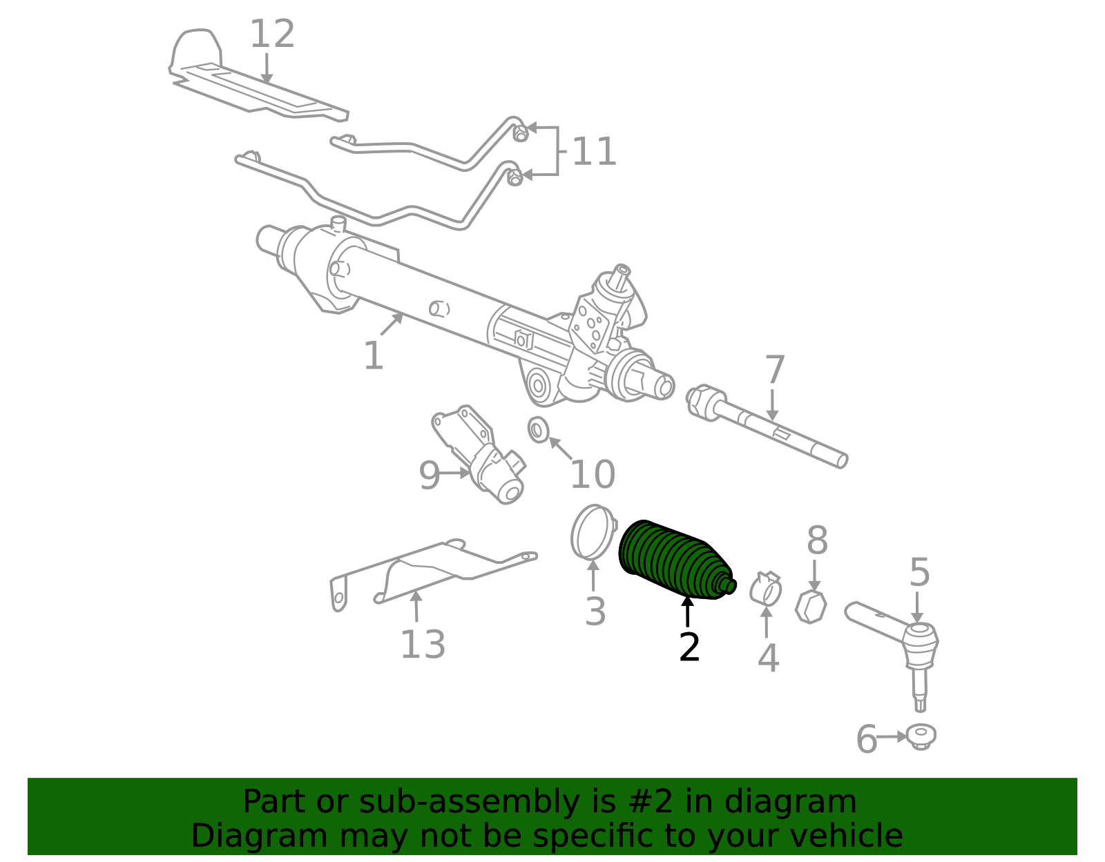 Buy Genuine GM Auto Parts - Boot (Part # 15869896) | GM Parts Store