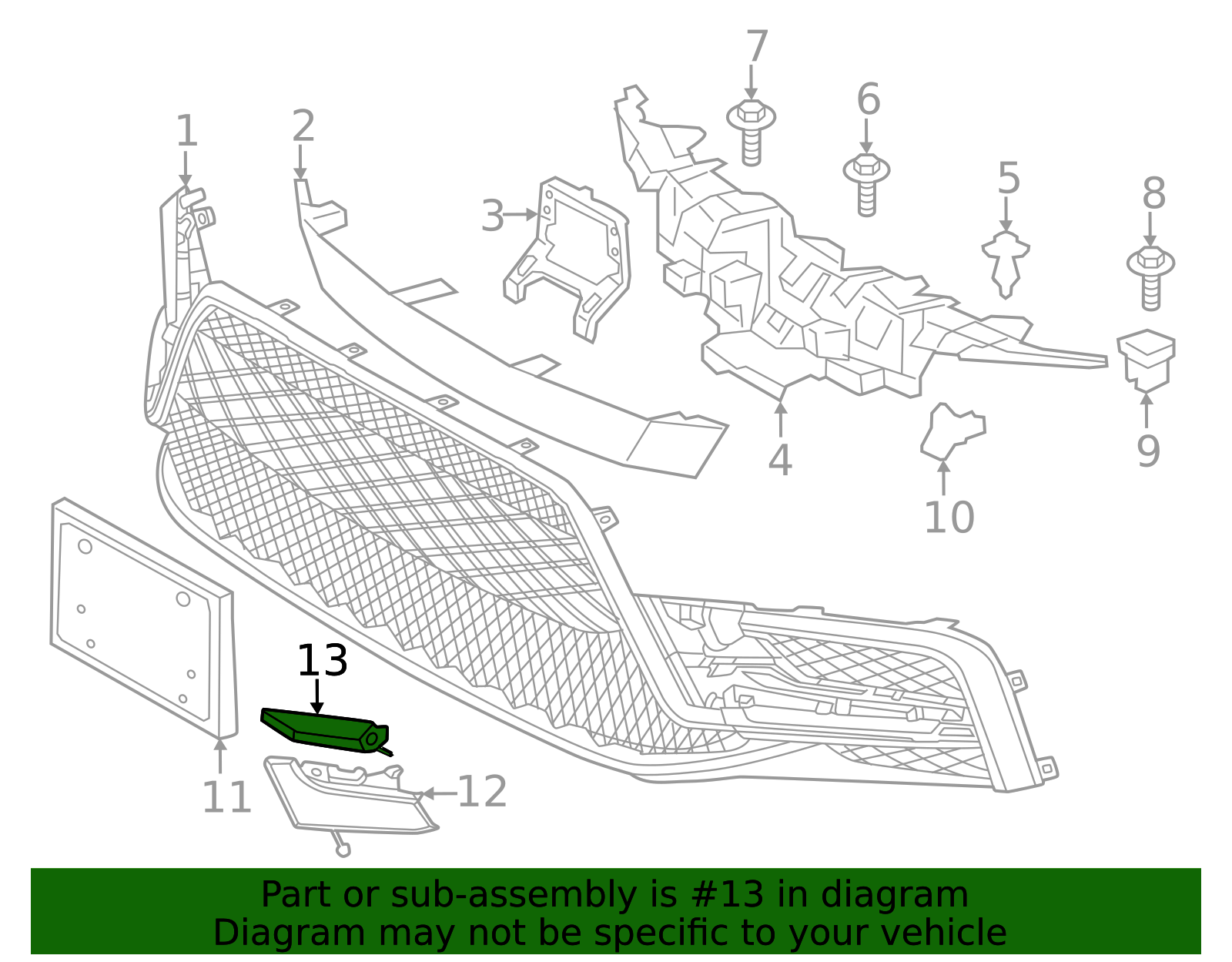2023-2025 Toyota Corolla Molding 53128-12900 | OEM Parts Online