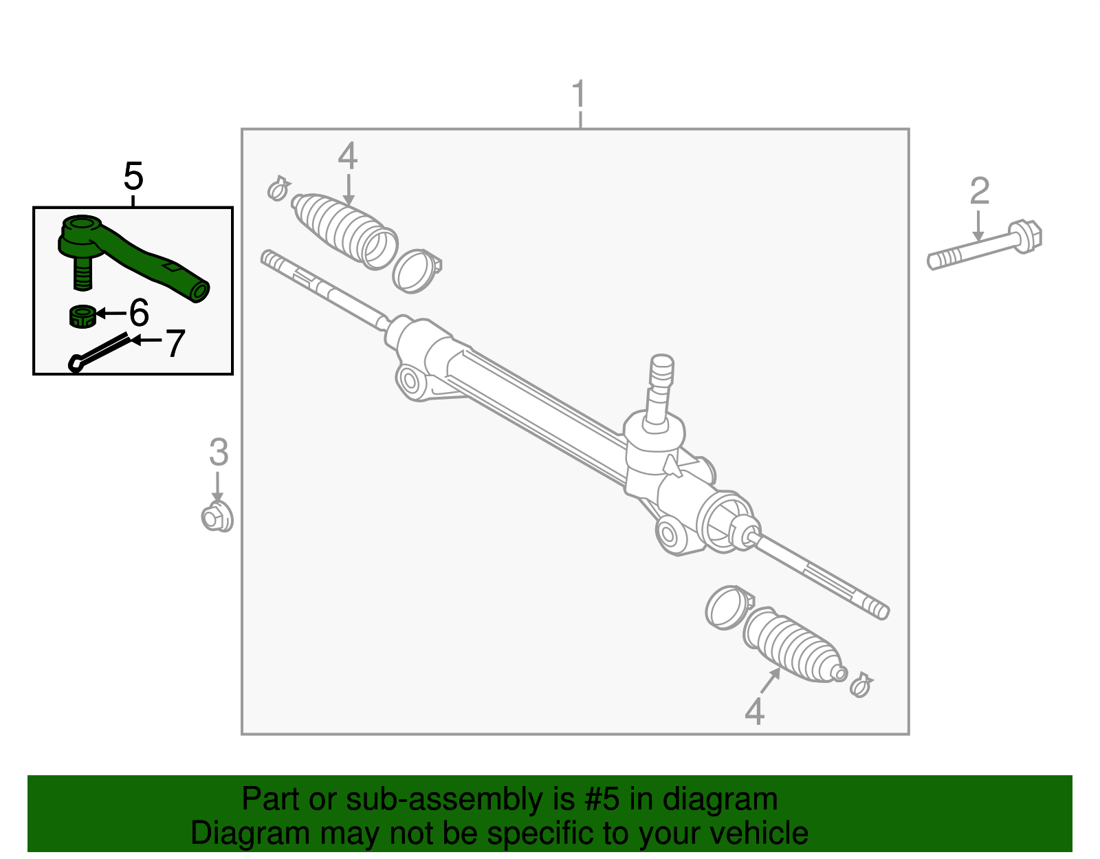 45460-09230 - Outer Tie Rod 2012-2018 Toyota | Ed Martin Toyota Parts