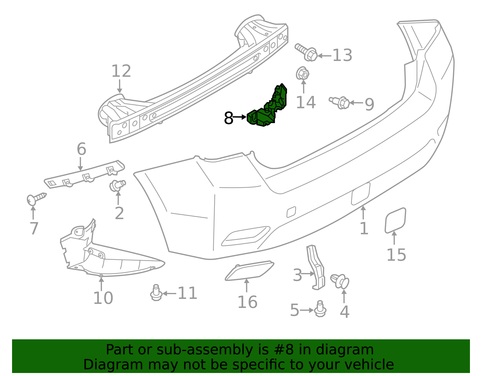 2017-2023 Subaru Impreza Outer Bracket 57707FL43A | Subaru Parts Store