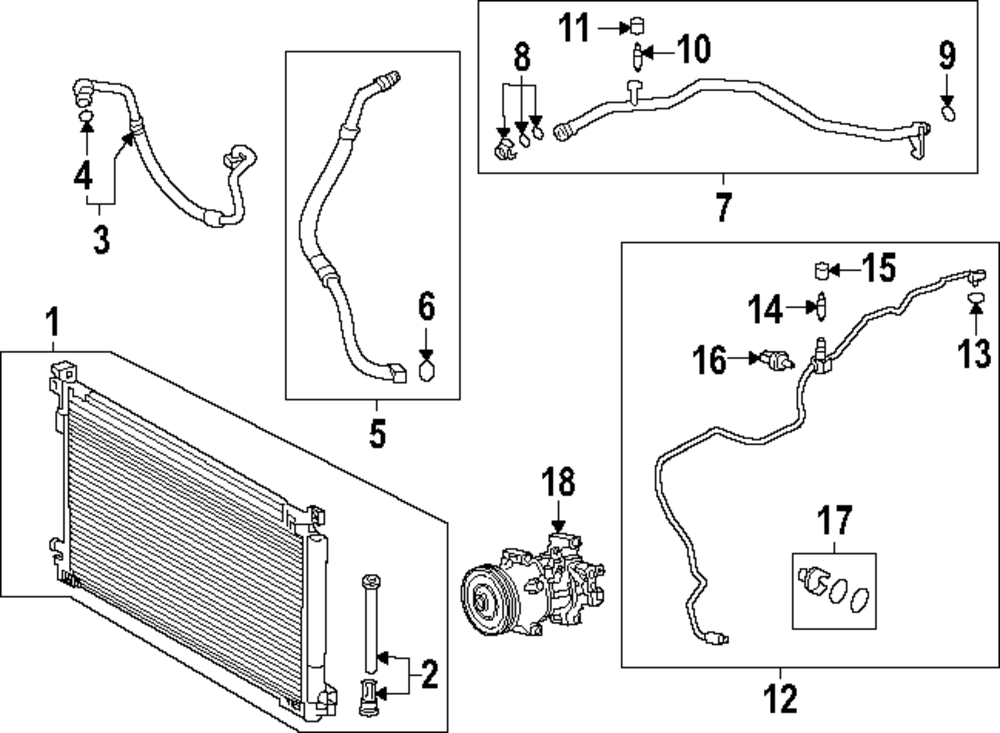 2022-2025 Toyota Corolla Cross Discharge Hose 88703-0A070 | MotorMotor