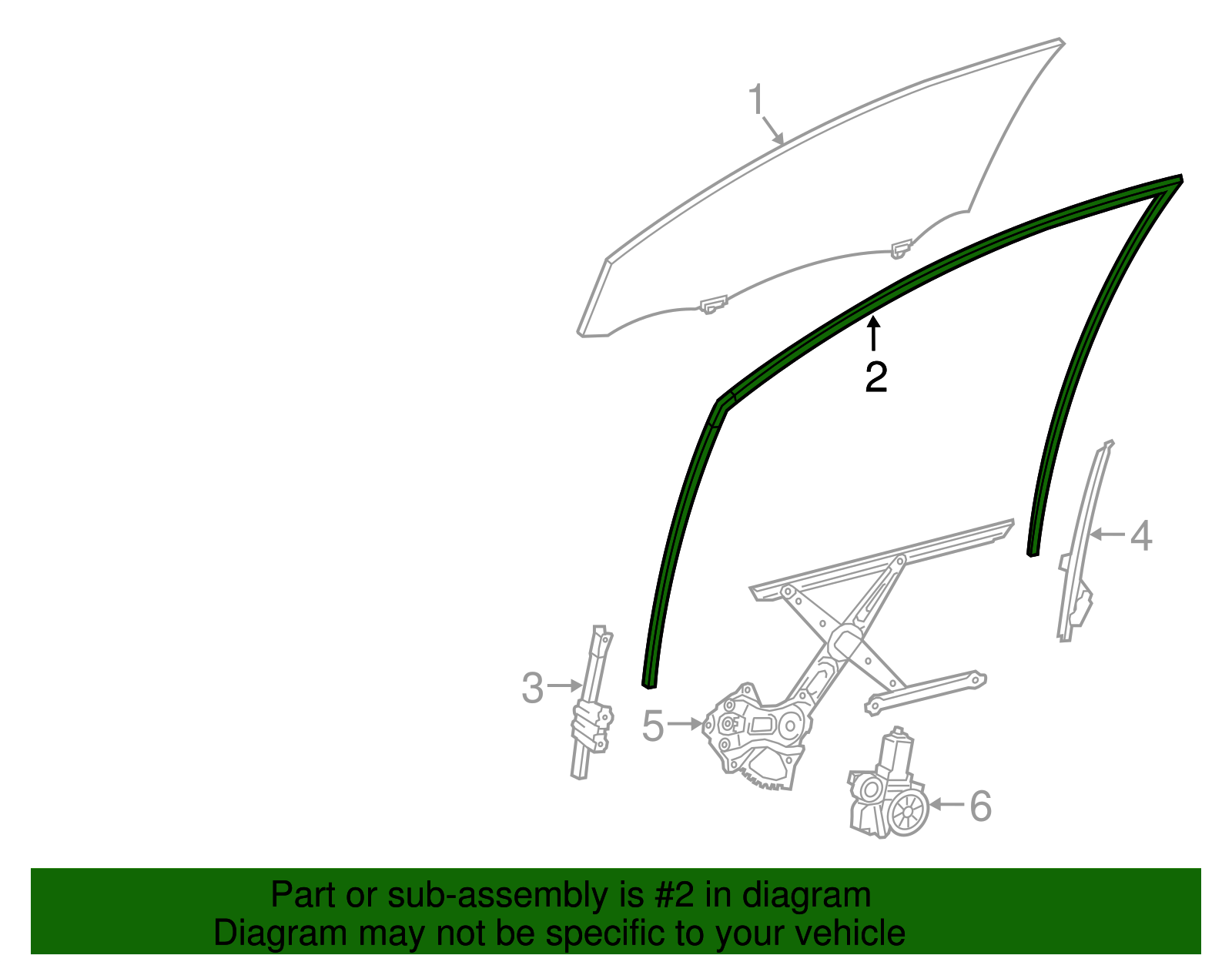 2018-2025 Toyota Camry Run Weather-Strip 68141-06192 | Elmhurst Toyota ...