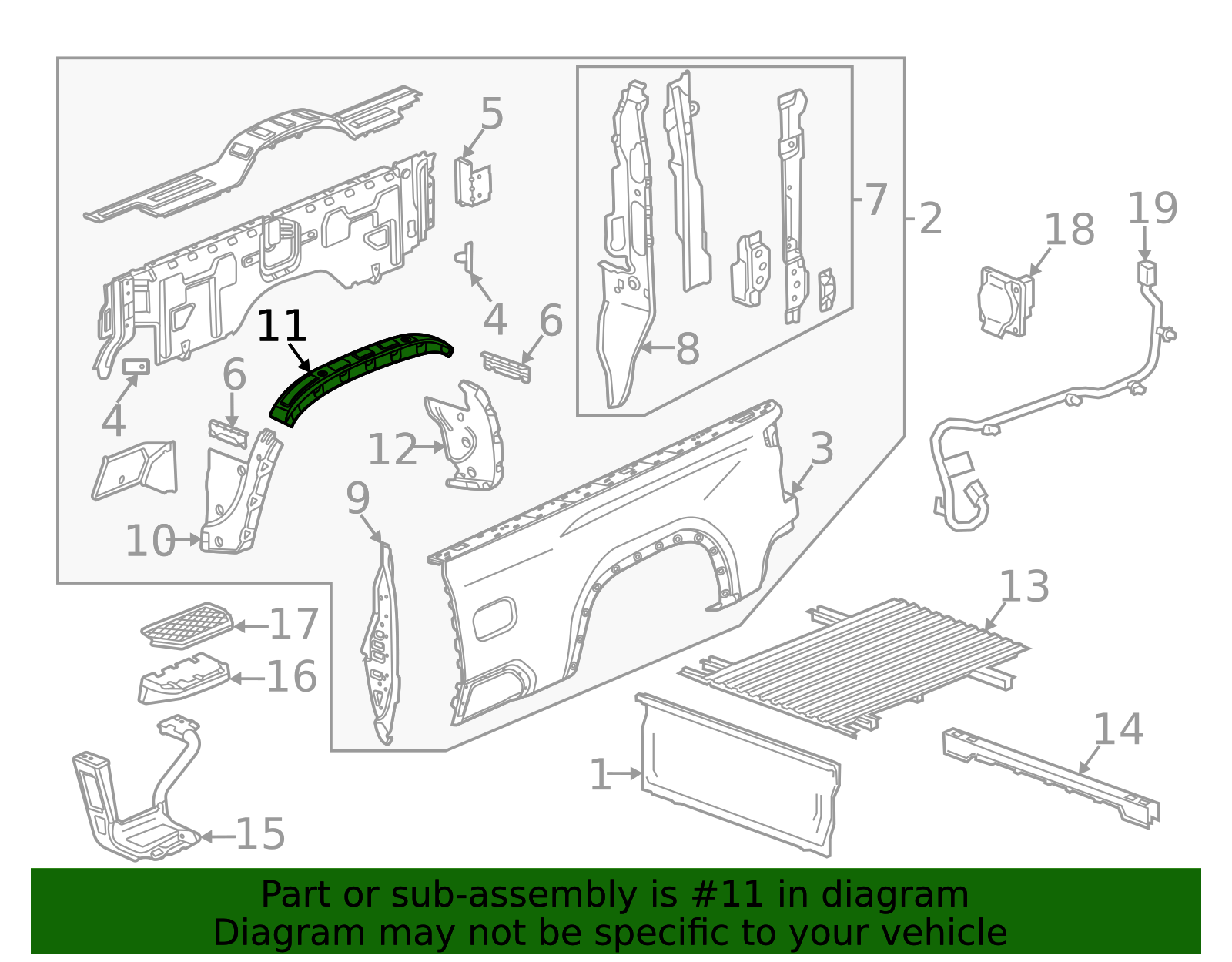 2020-2025 GM Wheelhouse Panel 85537382 | Capital Chevy Parts