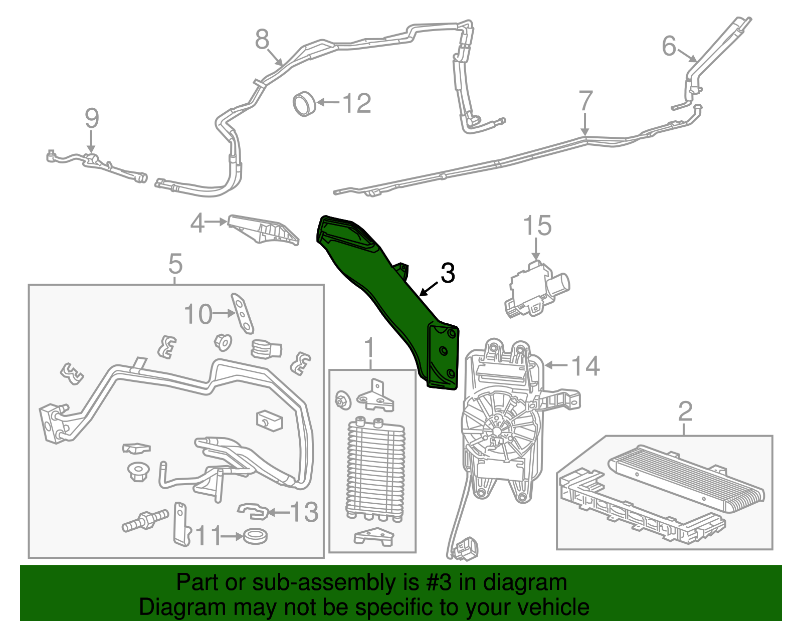 2014-2019 Chevrolet Corvette Automatic Transmission Fluid Baffle ...
