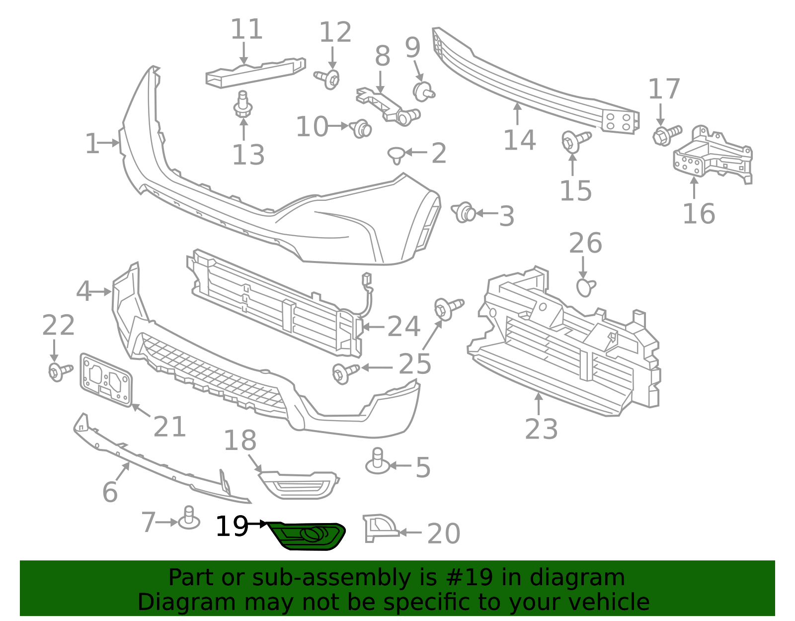 71156-TLA-A01 - High-Quality Fog Light Trim for AutoNation Parts