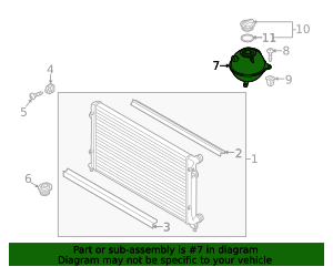 2005-2022 Volkswagen Engine Coolant Reservoir 1K0-121-407-F | OEM Parts ...