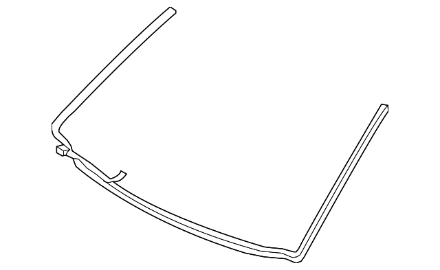 OEM 2006-2012 Toyota RAV4 Windshield Seal Part # 56117-42050 | Modern ...