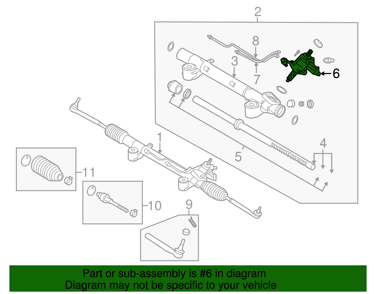 2010-2015 Infiniti Pinion Valve 492101BA2A | Infiniti of Warwick