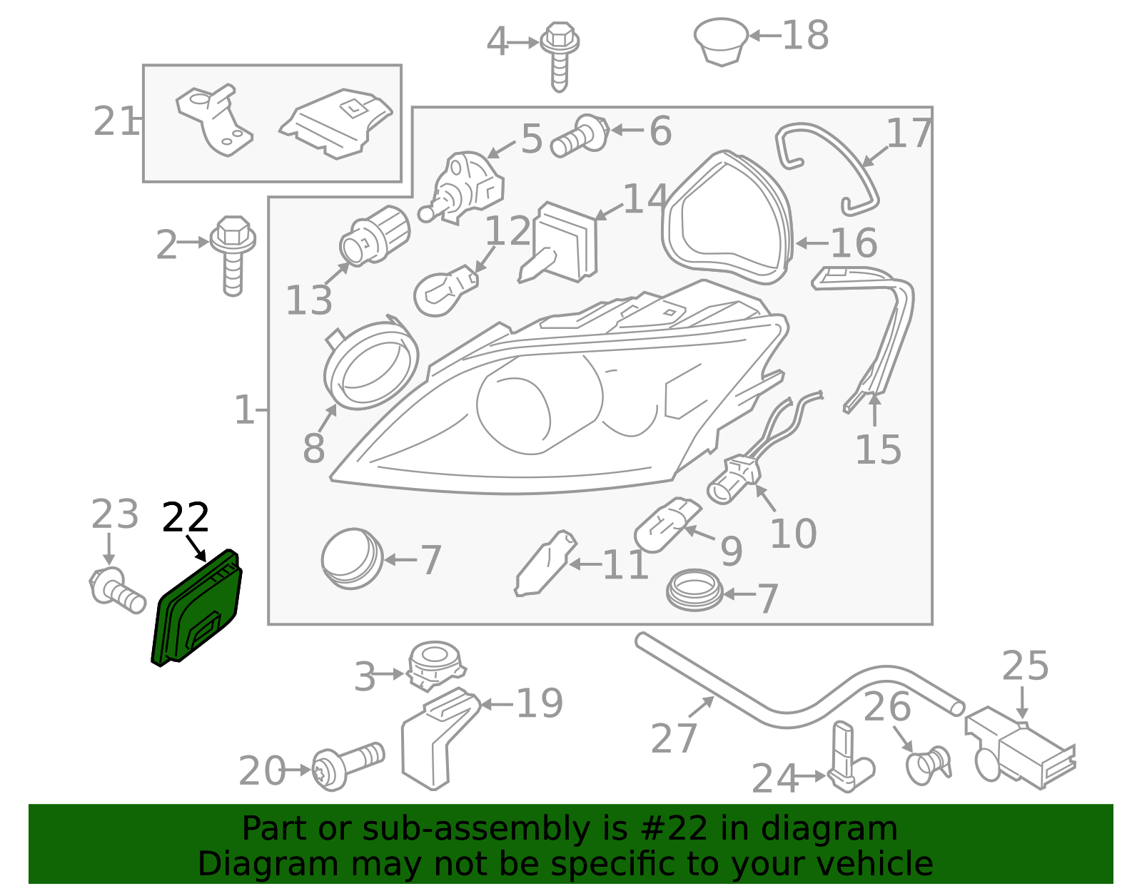 Genuine Audi 8P0-907-391 | Control Module/Ballast | FREE Shipping on ...