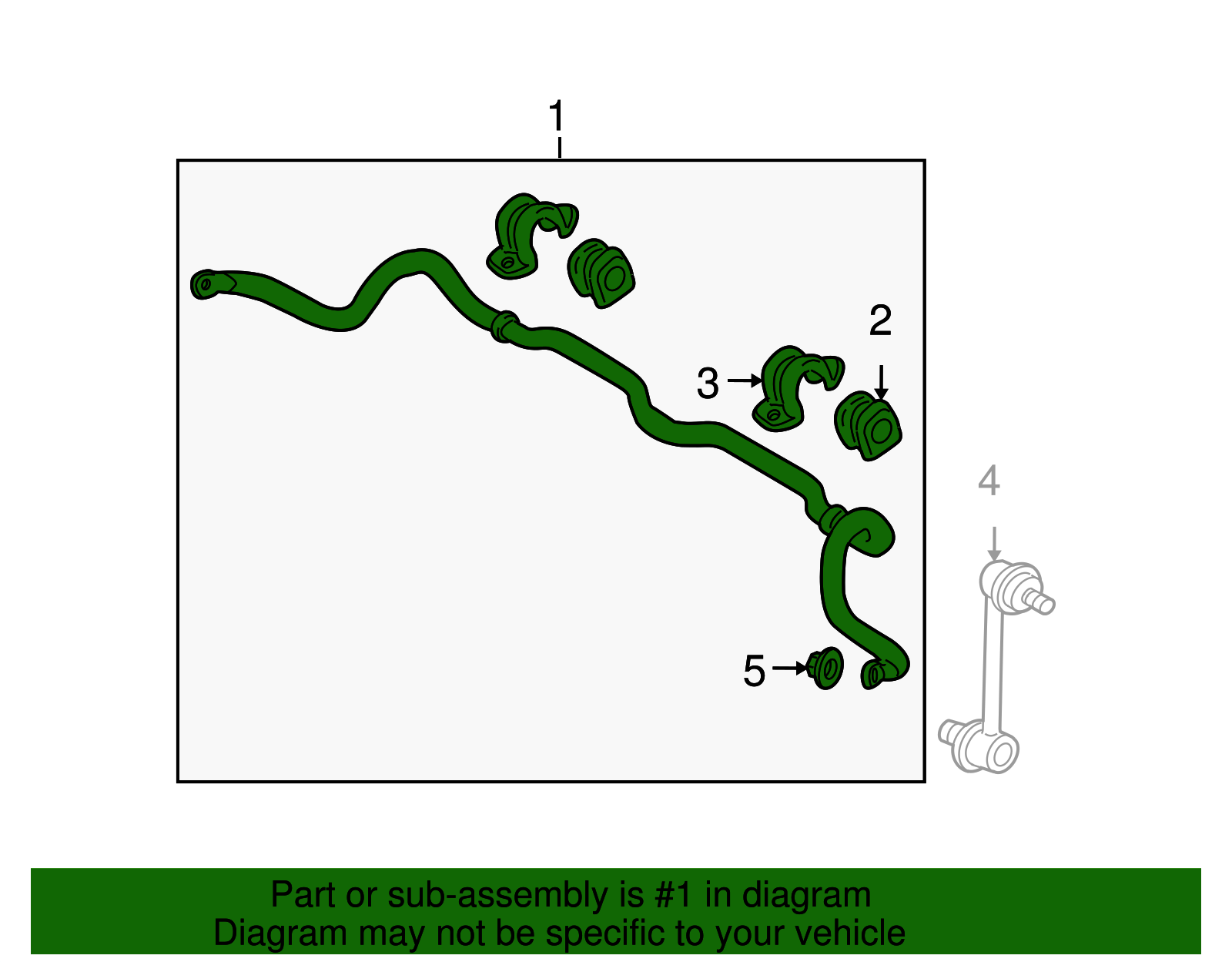54810-2G000 - Stabilizer Bar 2006-2010 Kia | Kia.Parts Store