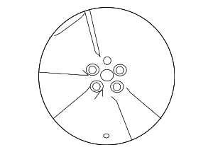 9965-18-8500 - Wheel Disc Aluminum | Mazda Parts Factor