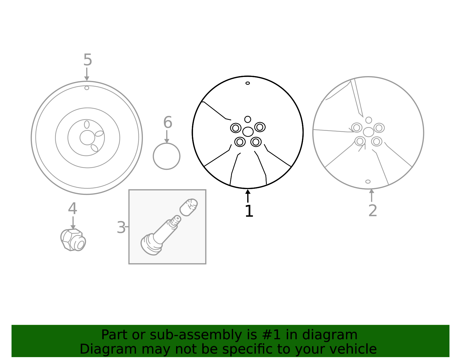 9965-30-8080 - Wheel, Alloy 2016-2019 Mazda CX-9 | MazdaParts.US Store