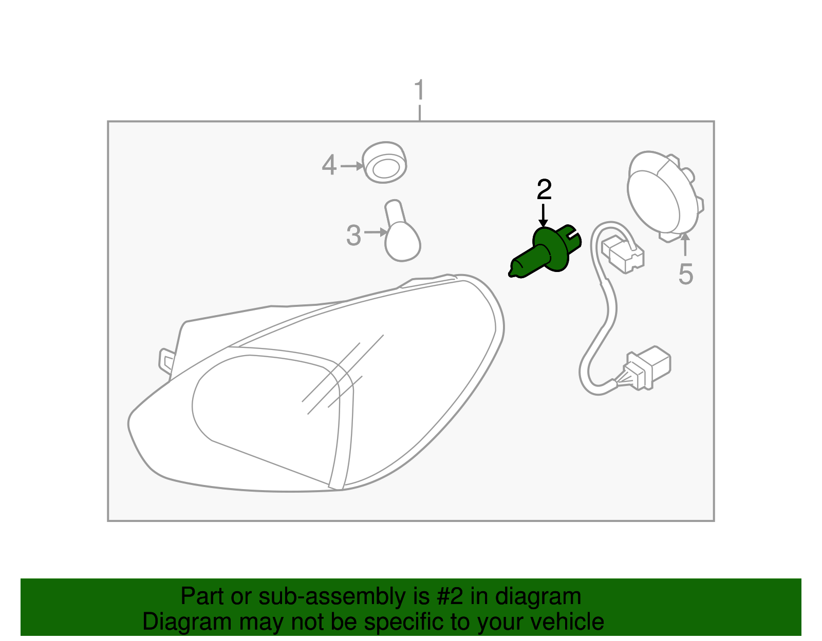Hyundai - 18647-61566-L - Headlamp Bulb - 2006-2022 Hyundai Accent ...