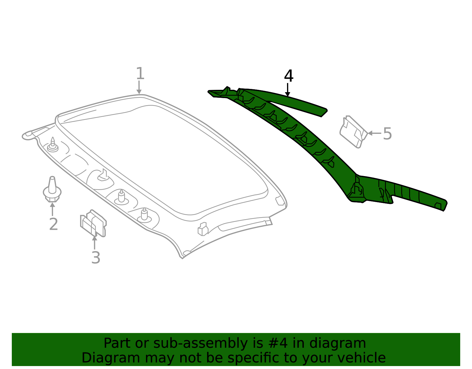 172-790-12-00-9051 - High-Quality Roof Opening Trim for 2012-2020 ...