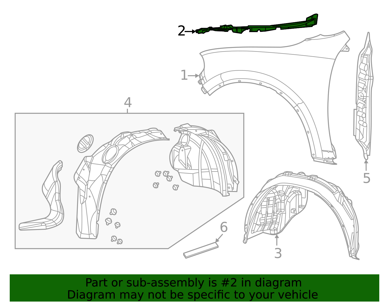 Filler Panel 68258780AA | Mopar Parts Canada