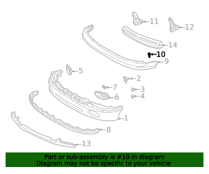Genuine Official Toyota Bumper Cover Clip part# 90467-09101 for 1992 ...