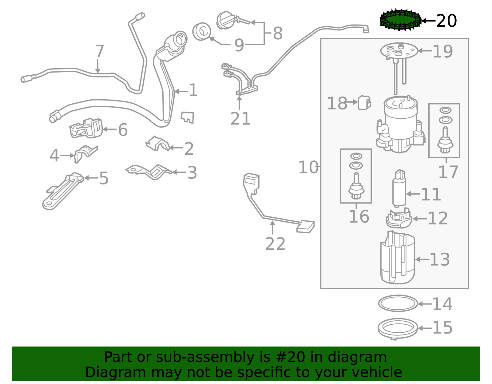 77144-08010 - High-Quality Fuel Tank Lock Ring for 2004-2022 Lexus ...