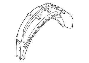 31333252 - Wheelhouse Liner - 2011-2018 Volvo | Volvo OEM Parts Direct