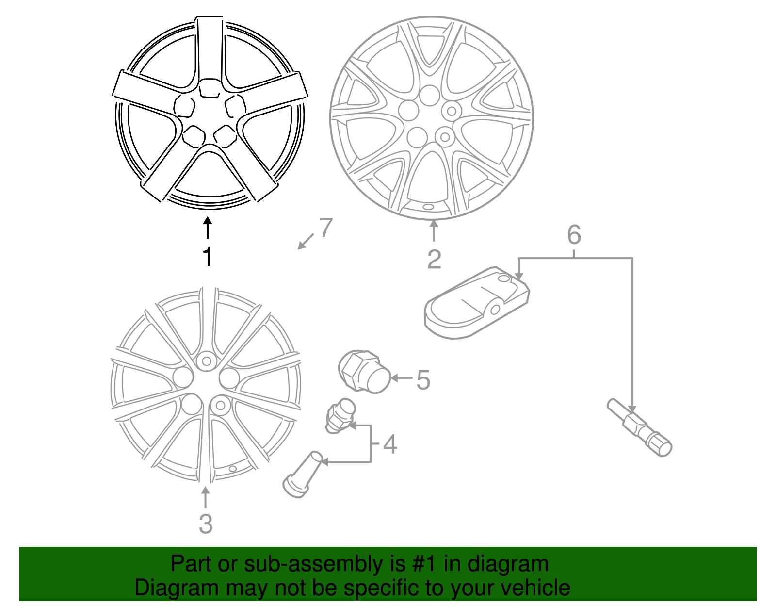 9965-60-6560 - Wheel, Alloy 2006-2008 Mazda MX-5 Miata | Florida Mazda ...