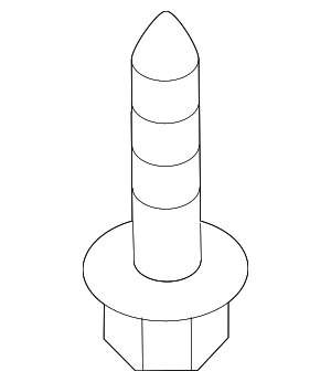 N-107-854-01 - Suspension Cross-Member Mount Bolt 2012-2025 Volkswagen ...