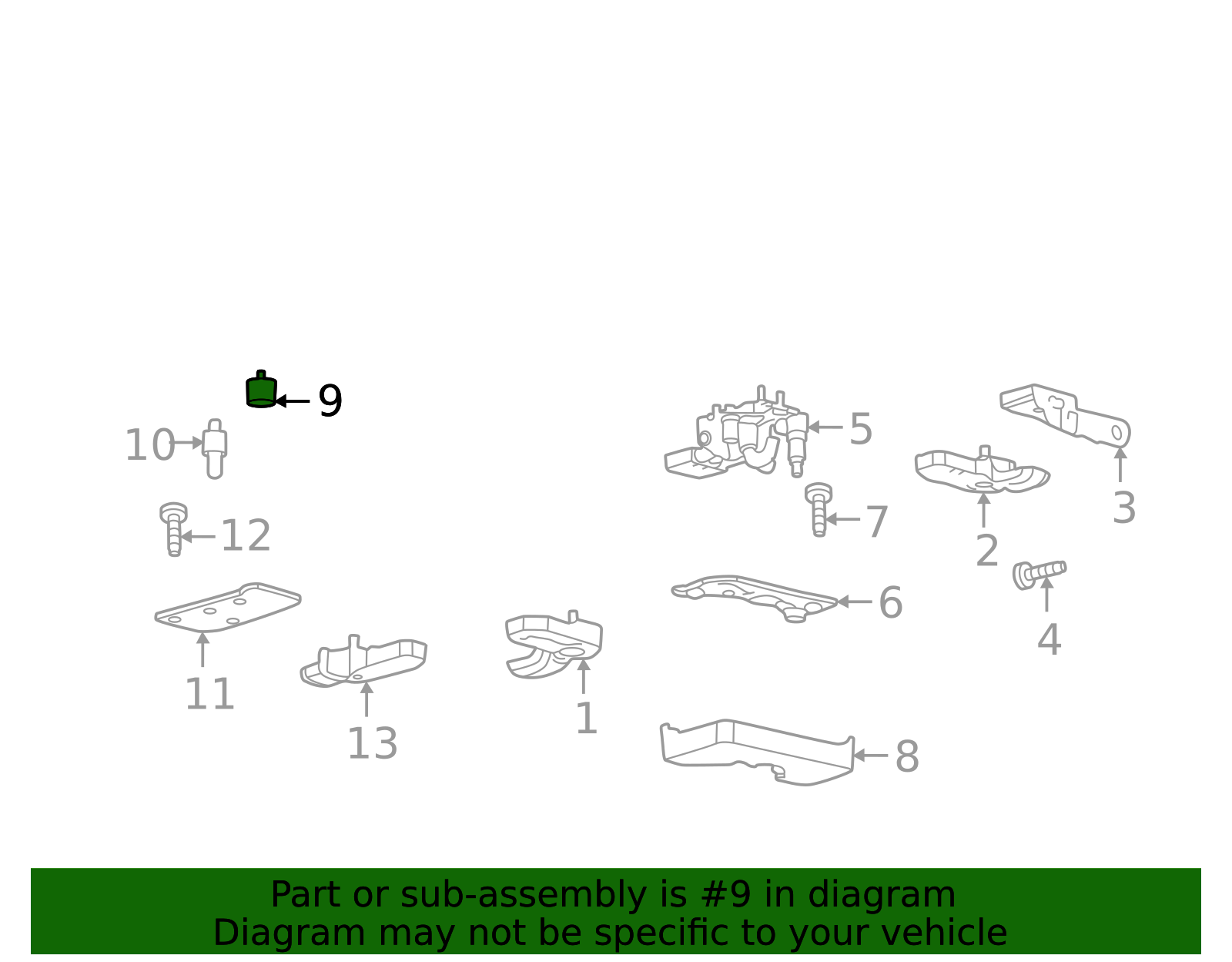 M2DZ-78205G39-A - Bumper 2021-2024 Ford Bronco | Ford Parts Direct