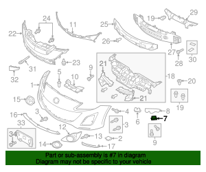 2010-2013 Mazda 3 Outer Bracket BBM4-50-151A | OEM Parts Online