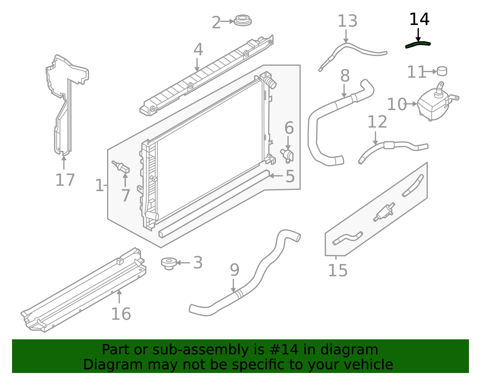 21741-6RR0A - Overflow Hose 2023 Nissan Rogue | Official Nissan Parts Store
