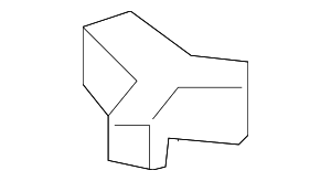 2005-2024 Toyota Left Right Outer Door Corner Cover Retainer, Garnish ...