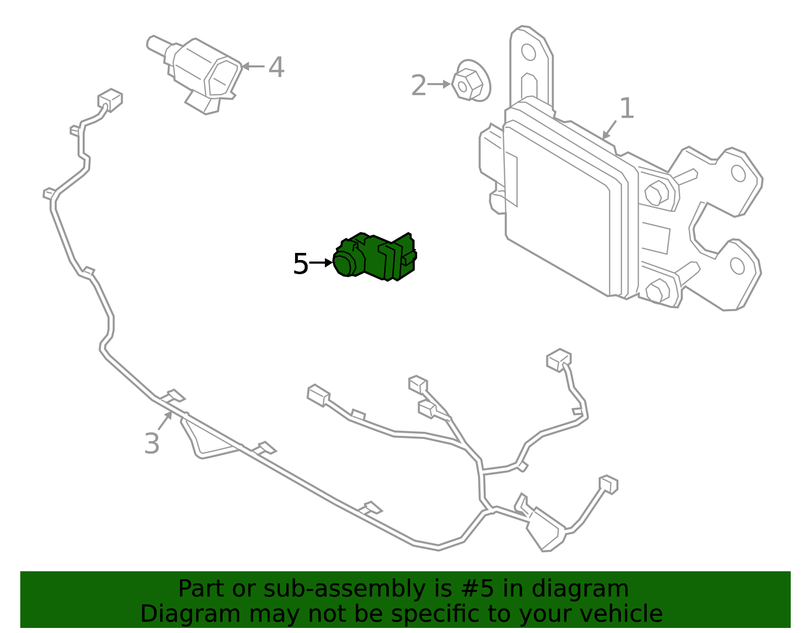99310-K0050 - Sensor 2020-2022 Kia Soul | Kia.Parts Store