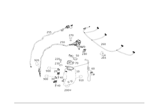 222-860-73-00 - Washer Hose - 2015-2020 Mercedes-Benz | Buy Mercedes ...