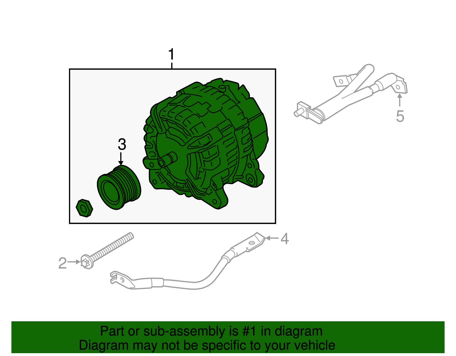 OEM Alternator - Electrical Charging System for Porsche | AutoNation Parts