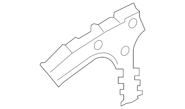 2016-2023 Lincoln Rail Reinforced FA1Z-58513A09-A | Ford OEM Parts Outlet