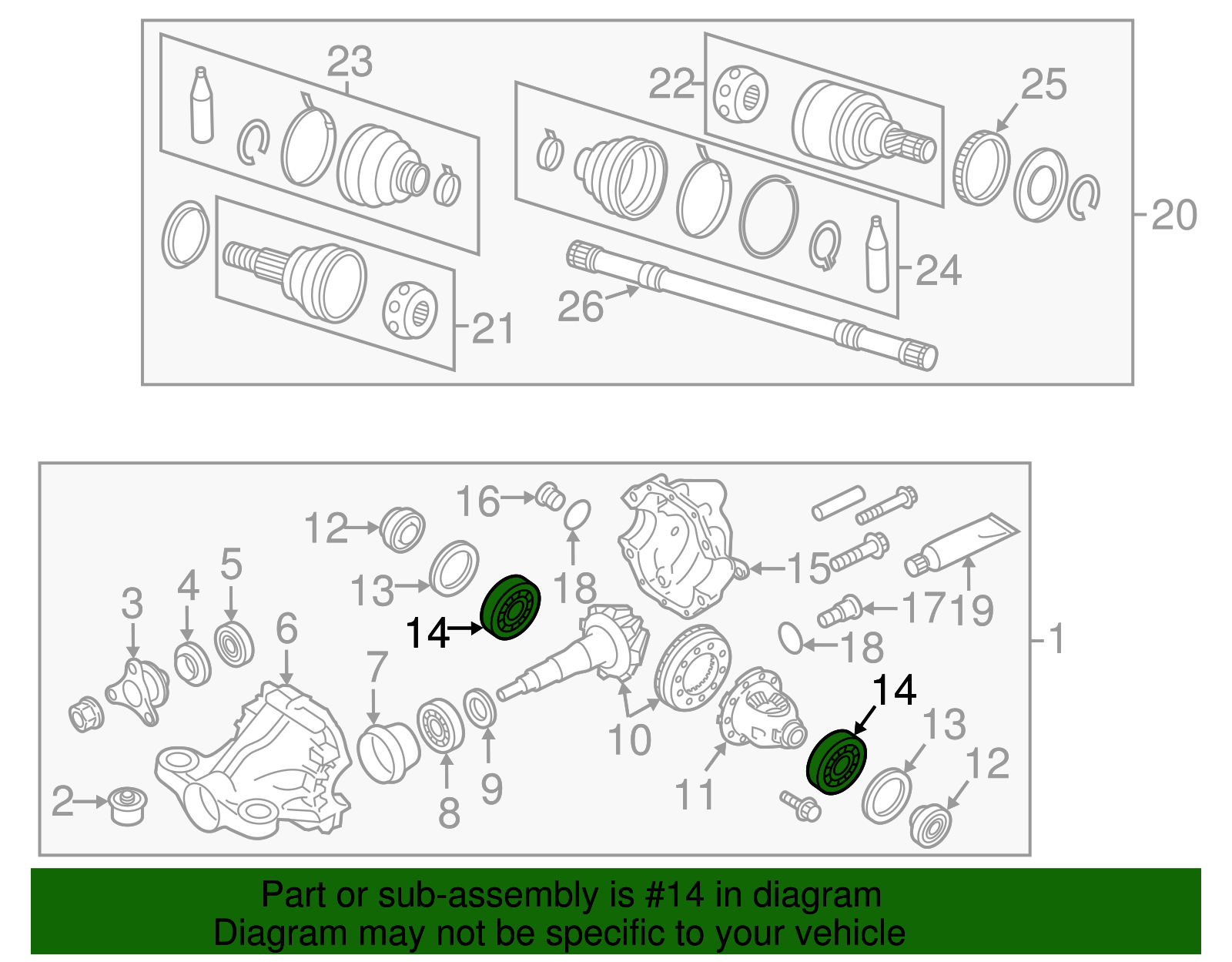 2011-2019 Infiniti Axle Bearing 38440-JF00A | Infiniti of Orland Park