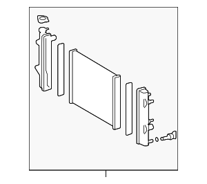 2007-2014 Toyota FJ Cruiser Radiator Assembly 16400-75454 | Toyota ...