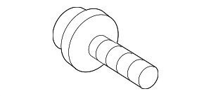 N-910-176-02 - Rear Body Panel Stud 2006-2025 Volkswagen | Wolfsburg ...