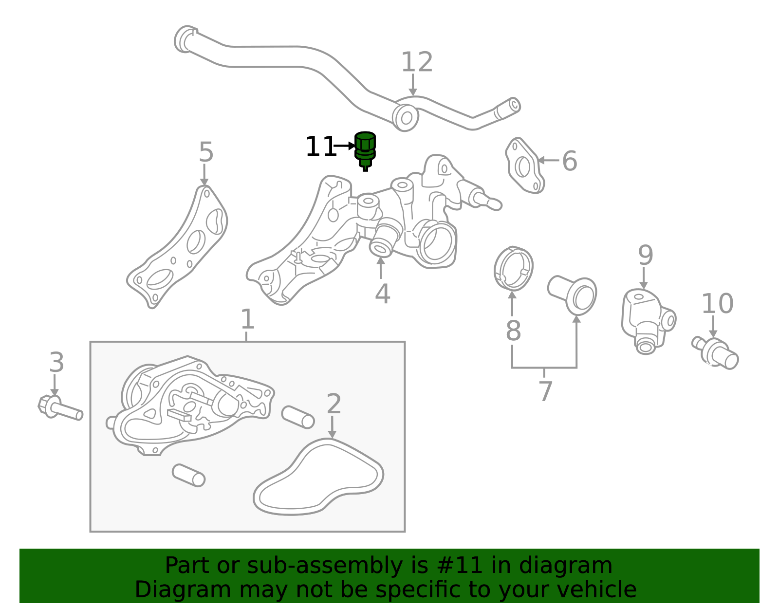 37870-RTA-005 - High-Quality Coolant Temp Sensor for AutoNation Parts