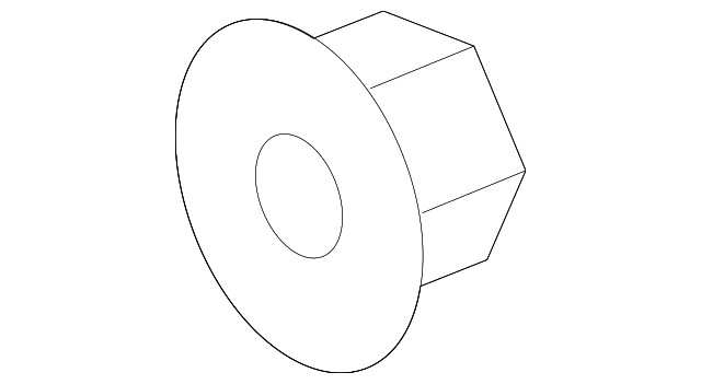 Genuine BMW 07-14-8-835-360 | Yoke Lock Nut | FREE Shipping on Most ...