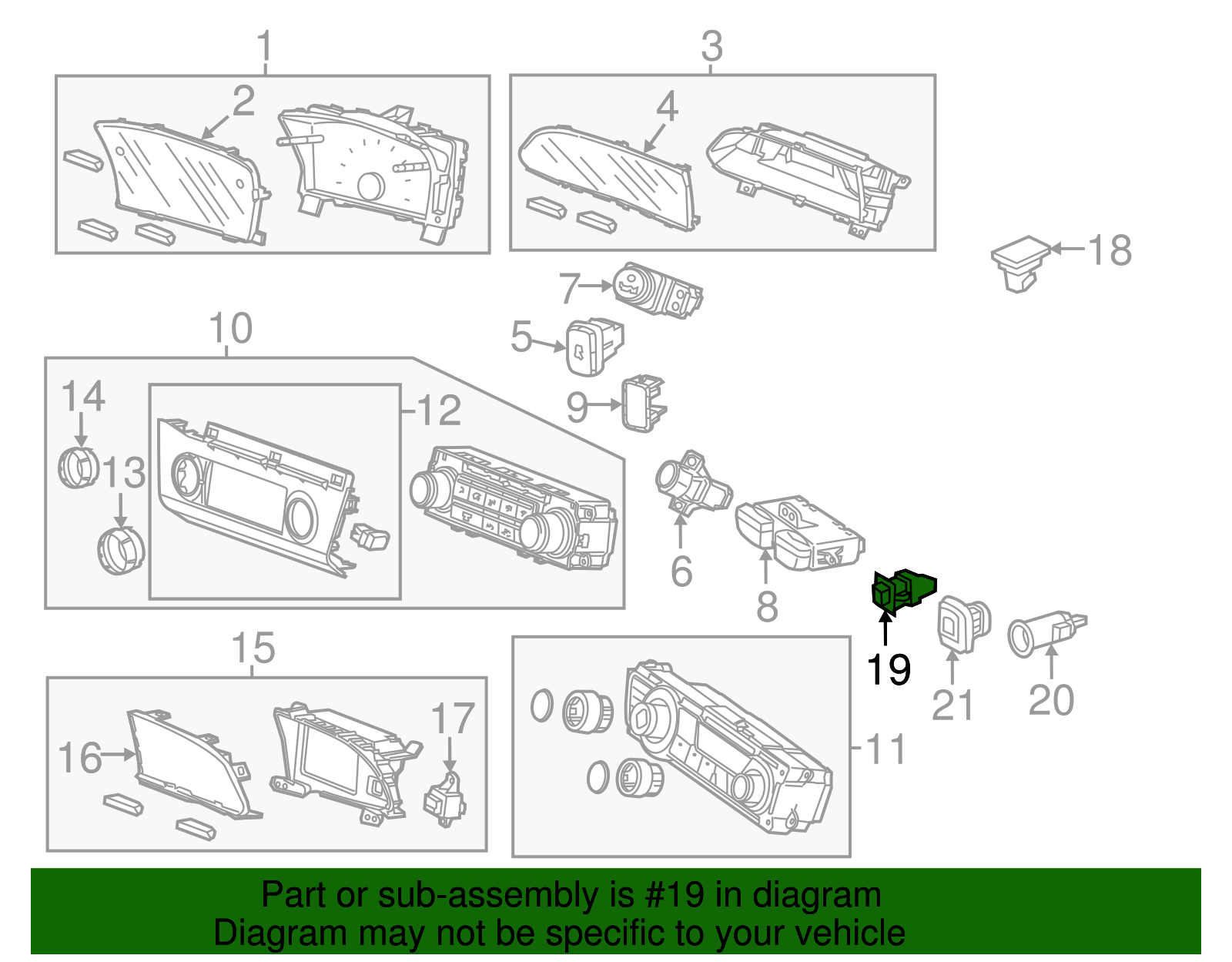 39112-TR0-A01 - Auxiliary Jack 2012 Honda Civic | Honda Parts Online