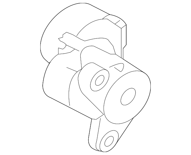 1345A158 - Serpentine Tensioner 2008-2012 Mitsubishi | Mitsubishi ...