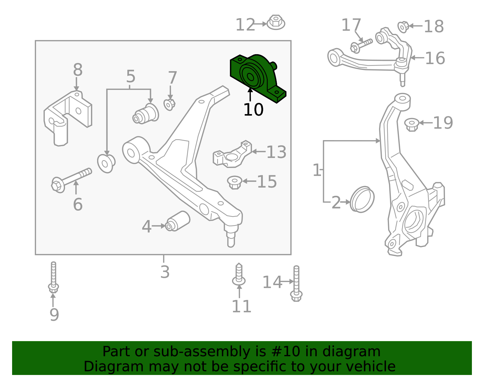2017-2022 Volvo Rear Mount 31658965 | TascaParts.com