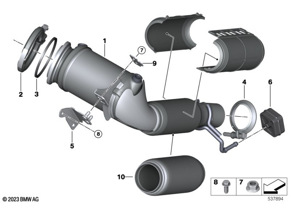 18307606136 - Mini Screw Clamp 2013-2025 Mini | Performance Auto Parts