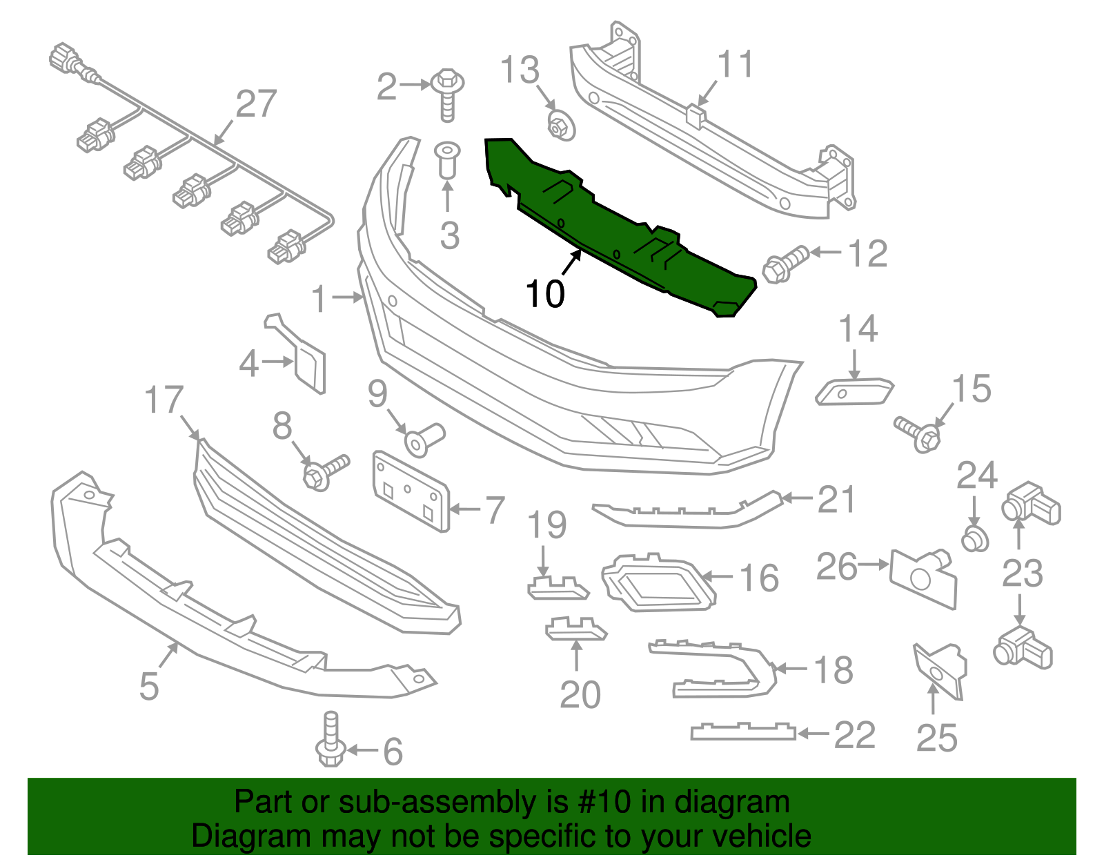 2016-2018 Volkswagen Jetta Absorber 5C6-807-248-M | VW Direct Auto Parts