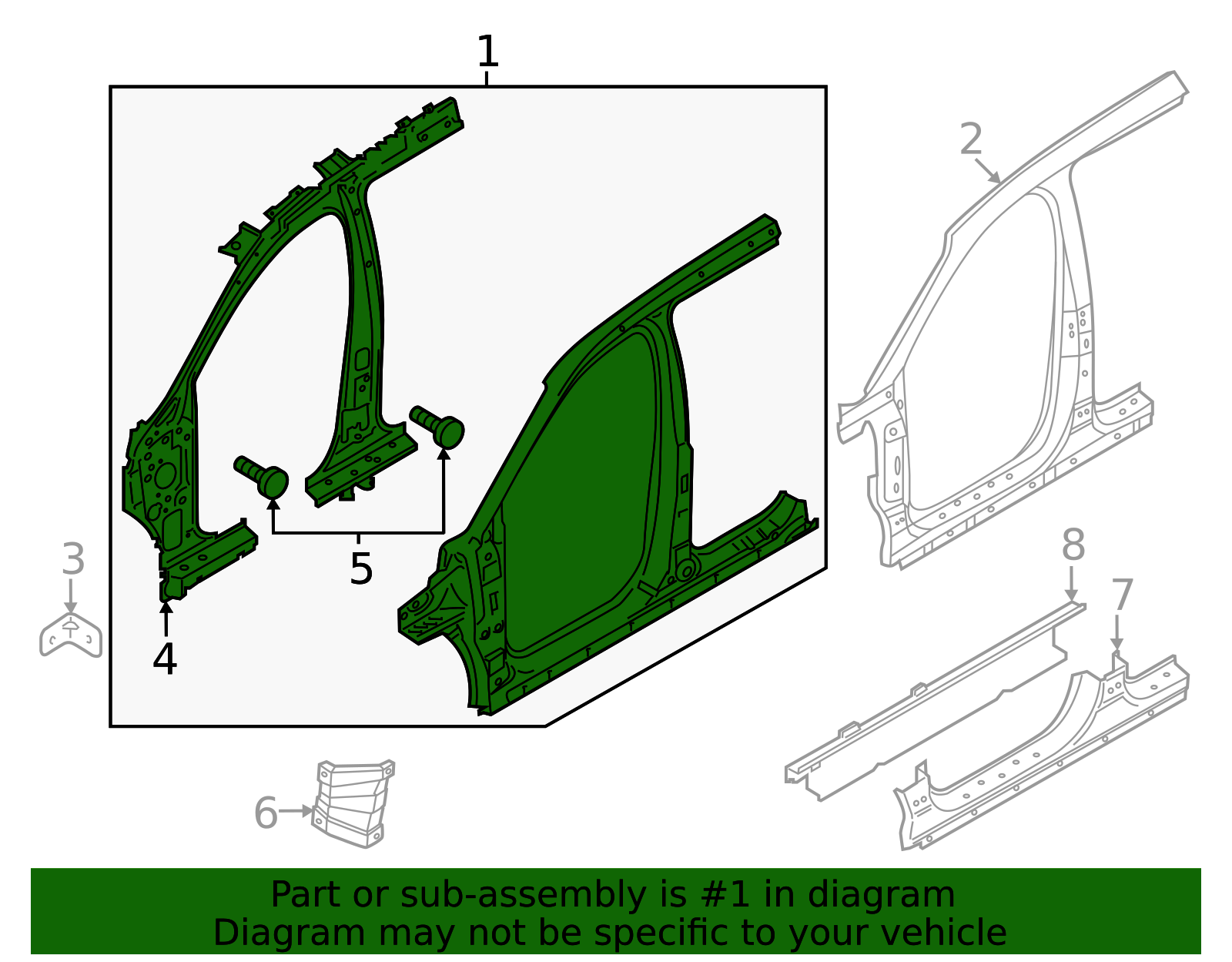 Uniside - Complete OEM Side Body Assembly | AutoNation Parts