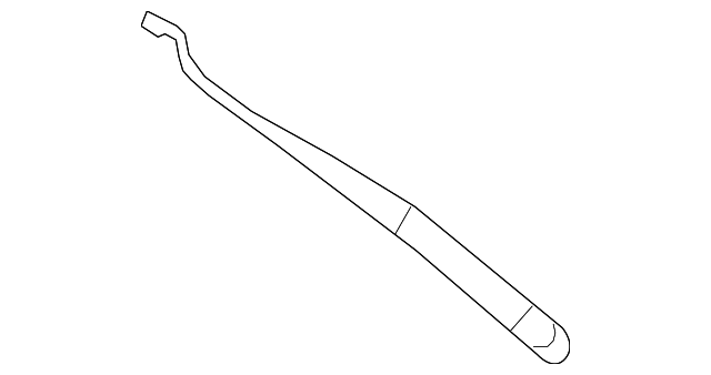 98310-0W000 - Hyundai Wiper Arm 2009-2012 Hyundai Santa Fe ...
