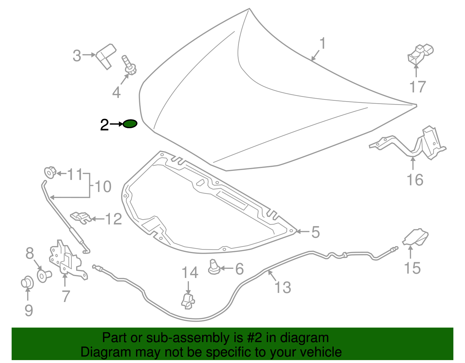 90950-06096 - Hood Tape 2008-2025 Toyota | Longo Toyota Parts